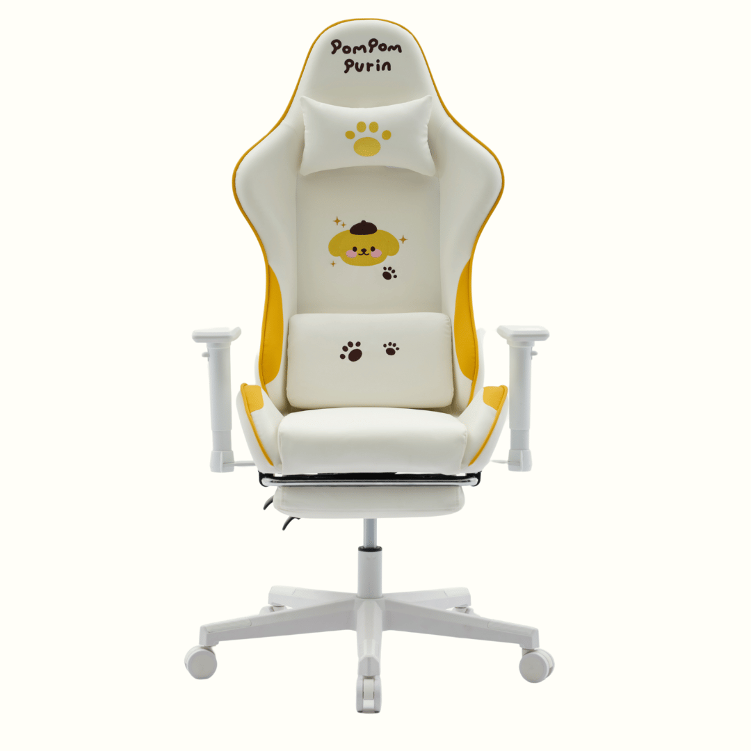 Pompompurin Height-Adjustable Gaming Chair 8218-1